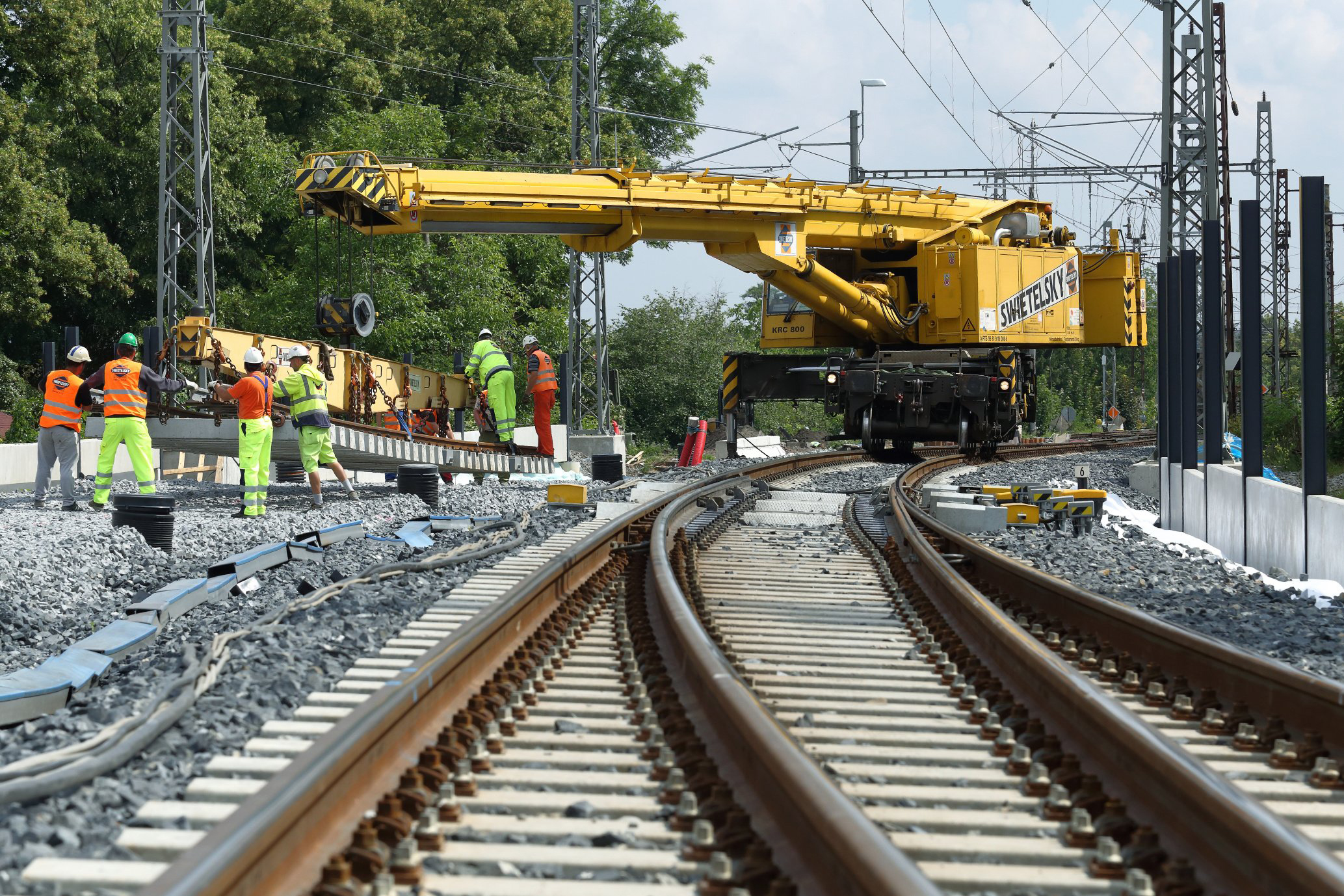 Railway construction | Swietelsky AG